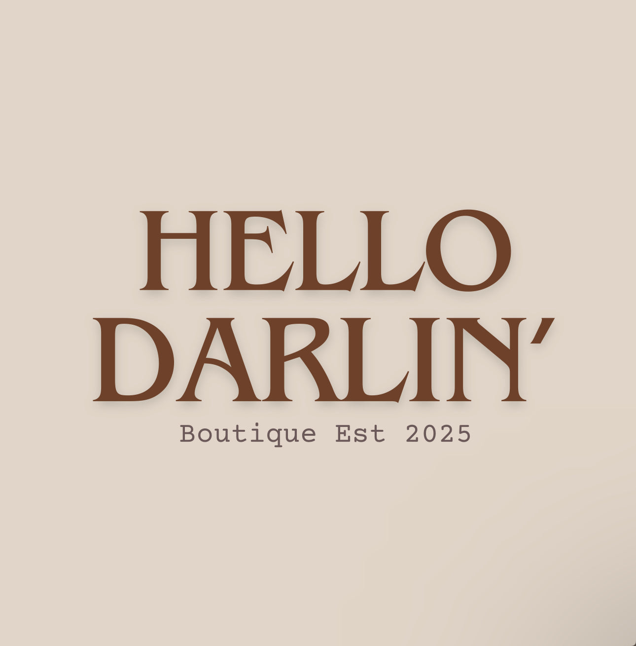 Hello Darlin' Boutique – Hello Darlin' Boutique